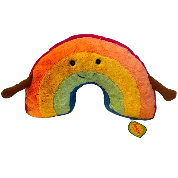 Jellycat | Toys | Jellycat Amuseable Rainbow 2 Plush Happy Face Nwt ...